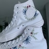 Fall Embroidered Converse Pattern PDF DIY Download Shoe Embroidery ...