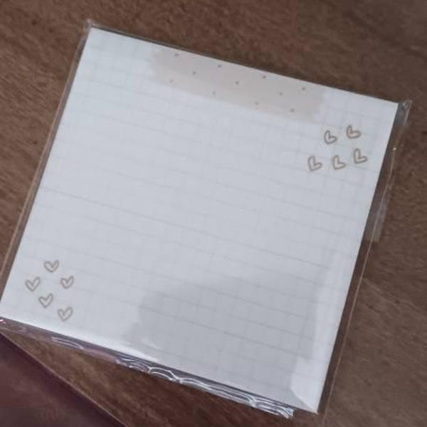 Cute Sticky Notes With 50 Sheets, Small Sticky Notes, Office Supplies ...