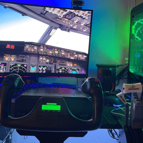 Boeing 737 Full Electronic Thrust Lever Set for Saitek/logitech Throttle Quadrant V2 - Flight ...