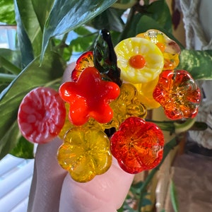 JUST FOR YOU Custom Bouquet Miniature Glass Flower Bouquet Made for You ...