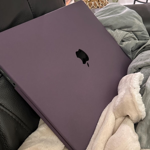 Elegance Purple MacBook Shell Case Decal Cover for New MacBook M1 Pro ...