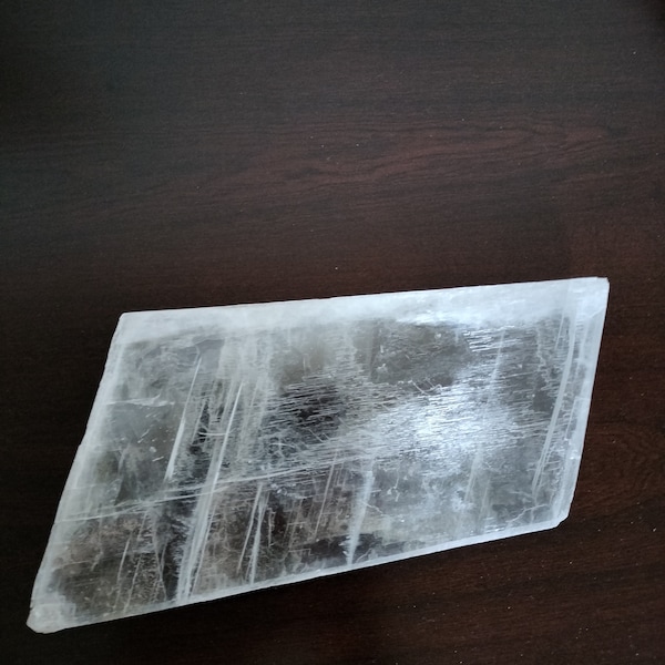Large Raw Selenite Plate, True Selenite Charging Plates, Utah Selenite ...