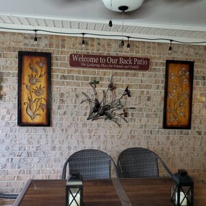 S-137 Wooden Handmade Long Sign. Come Sit on my | Etsy