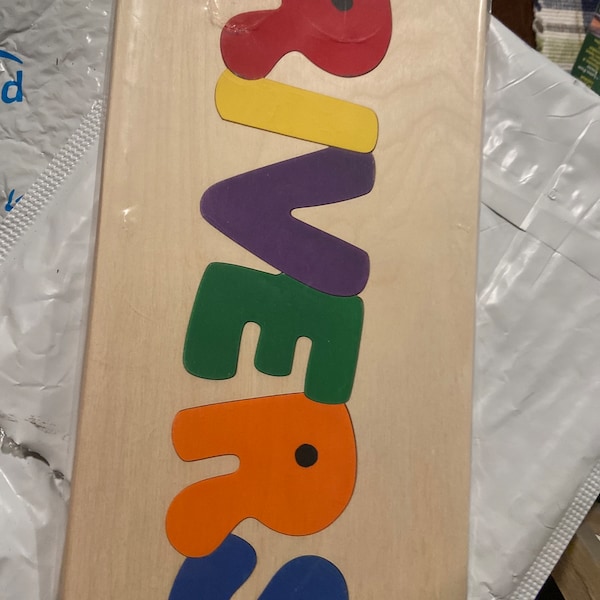 Personalized Name Puzzles, Wooden Name Puzzle, Name Puzzle, Puzzles for ...