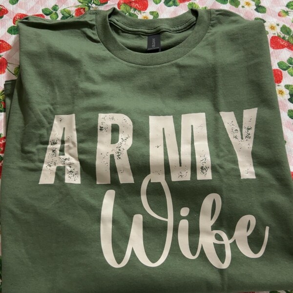 Personalized Army Family T-shirt, Army Graduation Gift - Etsy