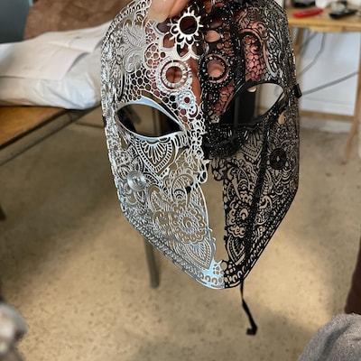 Black Hawk Masquerade Mask Venetian Bird Mask Black - Etsy