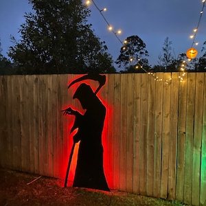 7.1ft Grim Reaper Template When Made. Printable Trace and Cut Halloween ...
