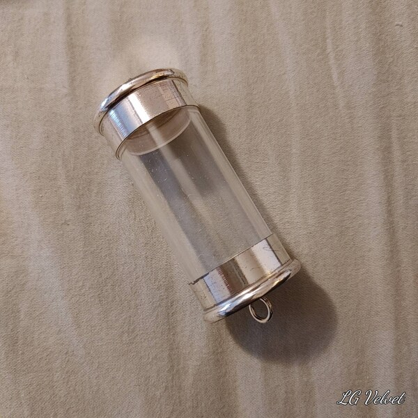 Memory Capsule Tube Pendant, Each - Etsy