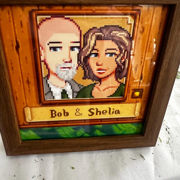 Custom Couple STARDEW VALLEY Love Letter, Personalized Couple Stardew ...