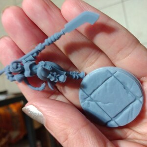 Kurgh the Turtle Tortle Barbarian Mini D&D Resin Print 32mm / - Etsy