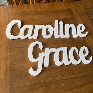 Gold Glitter Crown Name Sign, Tiara Baby Name Plaque, Personalized ...