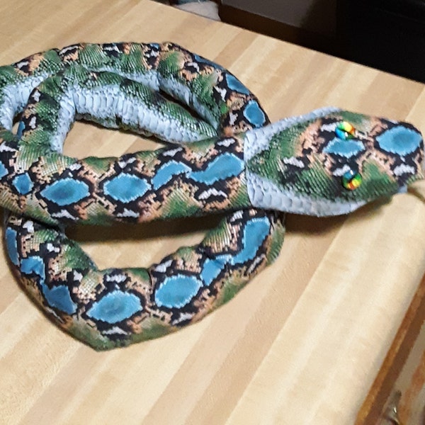 Scrap Snake Plush Toy Easy Pattern PDF INSTANT DOWNLOAD - Etsy