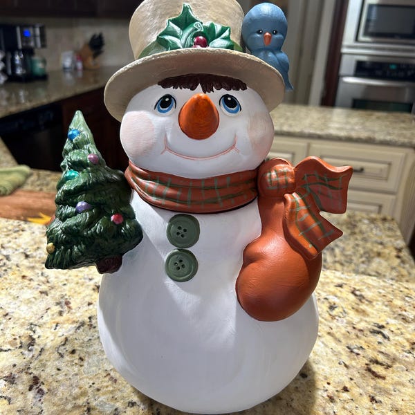 Clay Magic 4341 & 4342 Modern Tree With Base Painted in Clear With MOP ...