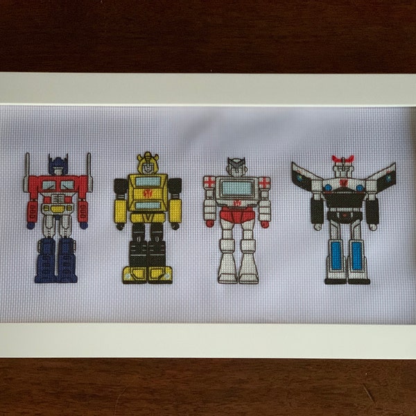 Transformers Inspired Grimlock Cross Stitch PDF Pattern | INSTANT ...