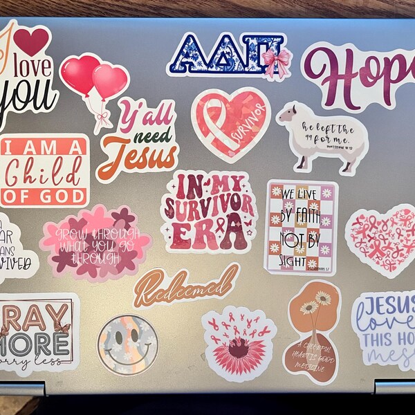 Jesus Loves This Hot Mess, Hot Mess Sticker, Faith Sticker, Christian ...