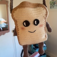 Toastie Bread Bag Crochet Pattern - Etsy Canada