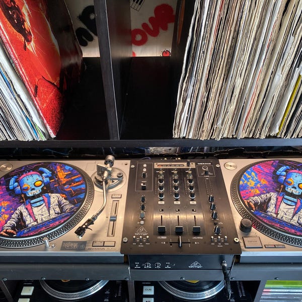 Time Machine Pressed Felt Turntable Slipmat Accesory Vinyl Record ...