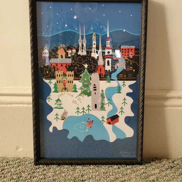 Original Funky Baltimore Poster Map Print Full of Fun and Laughs. I ...