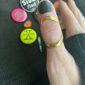 Arthritis Thumb MCP Splint Yellow Bronze EDS Splint Ring - Etsy