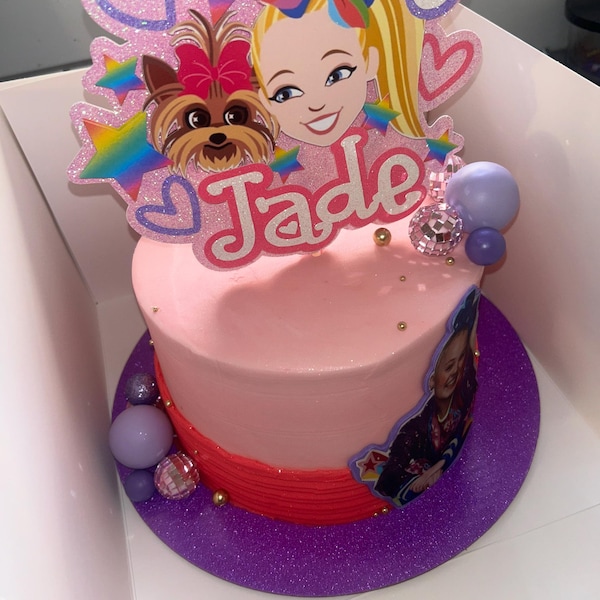 Roblox Girl Shaker Cake Topper Roblox Party Decorations Glitter Age ...