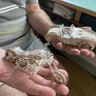 Viter Models the Thunderstorm Express. Train With a Tender 3D Puzzle - Etsy