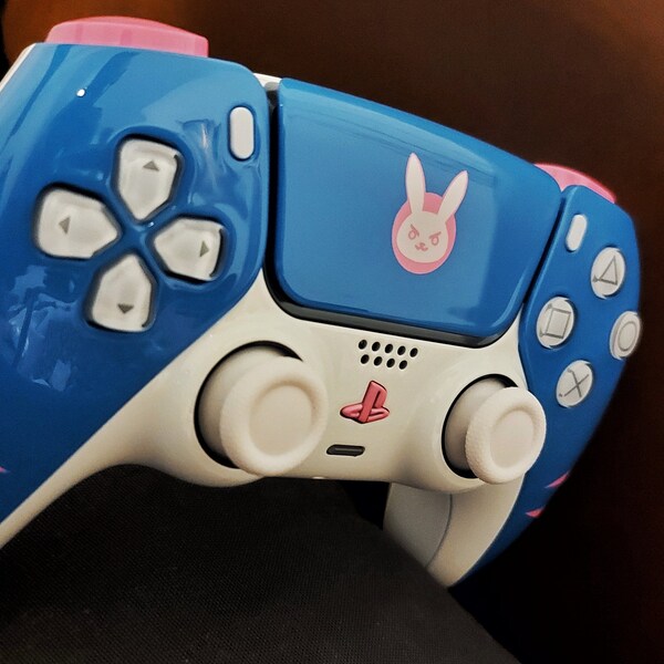 Custom Playstation 5 PS5 Dualsense Controller Overwatch D.VA DVA - Etsy
