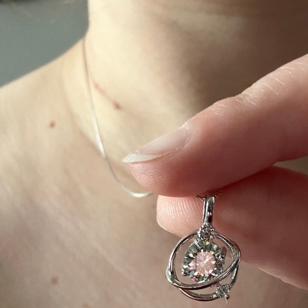 Luminous Grey Moonstone Dragon Pendant Handmade Sterling Silver Vintage ...