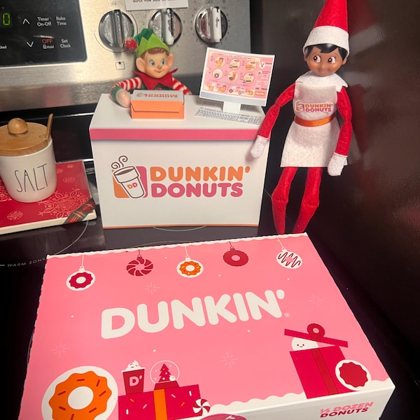 Mcelves Fast Food Display, Elf Props, Costume for Elf Dolls, Elf ...