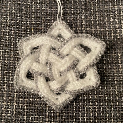 Crochet Square, Celtic Knot, Celtic Knot Square, Crochet Pattern ...