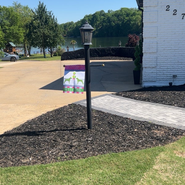 Preppy Patriotic Chinoiserie Ginger Jar Garden Flag | Personalized ...