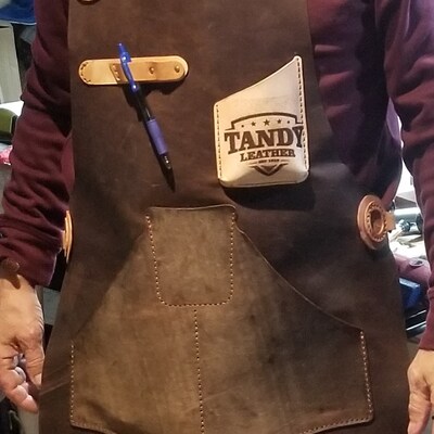 Apron Pattern Leather DIY Pdf Download Leather Apron Video Tutorial - Etsy