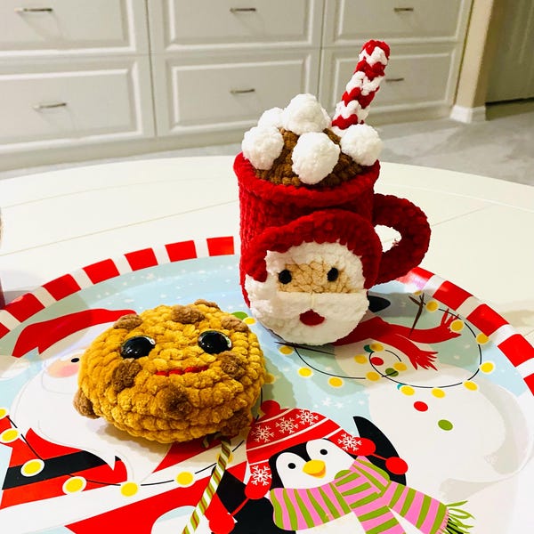 Mini Chocolate Chip Cookie Crochet Pattern, Plush Mini Cookie ...