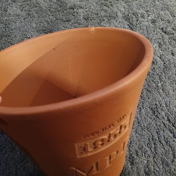 Personalised Engraved Terracotta Flower Pot, Custom Made , Perfect ...