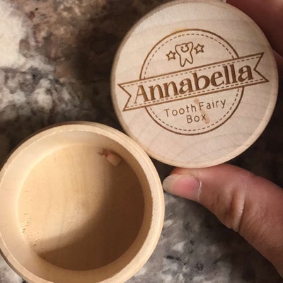 Tooth Fairy Box Personalized Wooden Tooth Fairy Box Custom Laser ...