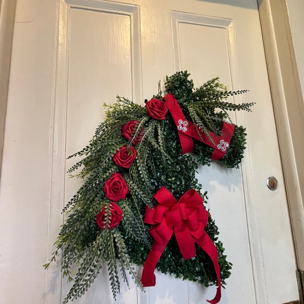 Kentucky Derby Horse Wreath - Etsy