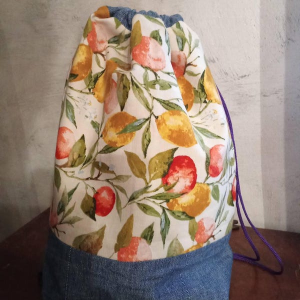 Drawstring Backpack Sewing Pattern, Easy Sewing Project Bag , Ruksack ...