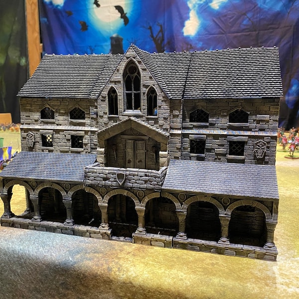 Wightwood Abbey Scriptorium Furnishings Set Dnd Miniature Terrain ...