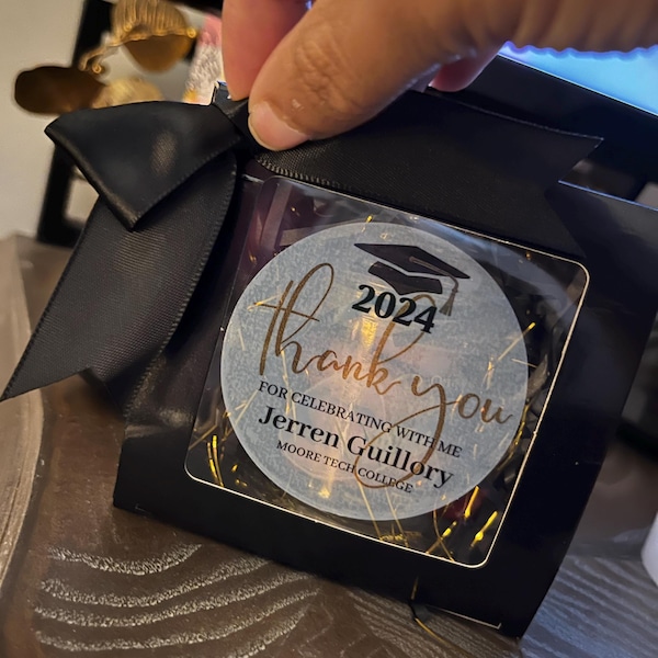 Clear Graduation Stickers/graduation Decorations 2025/custom Graduation ...