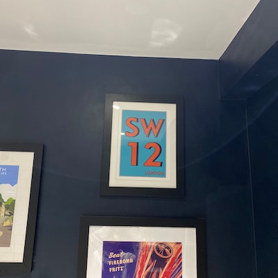 SE19 Crystal Palace London Postcode Typography Print Giclée - Etsy UK