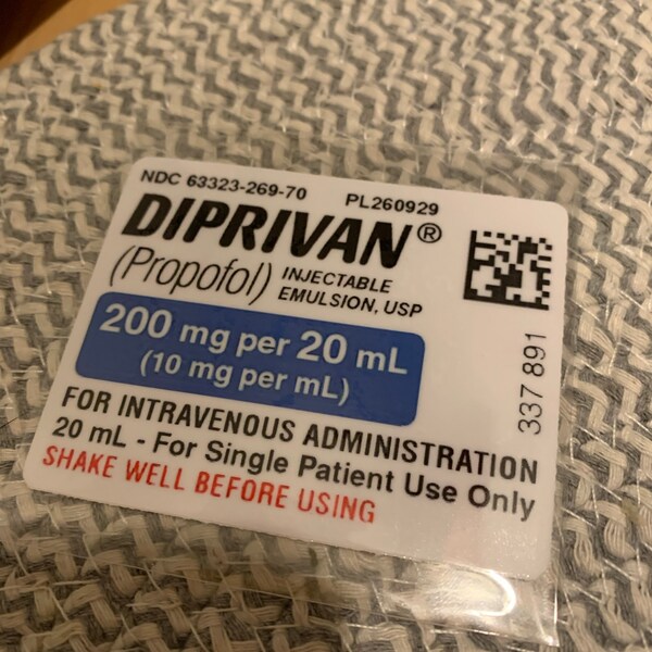 Diprivan Propofol Medication Sticker | Hydro Flask Decal | Funny Vinyl ...