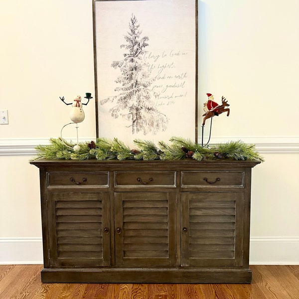 Christmas Tree Art With Scripture Peace on Earth Christmas Decor Luke 2 ...