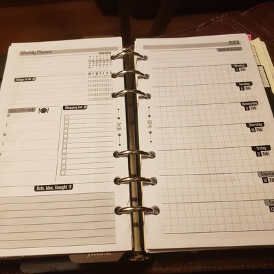 Snb Compact Color Notes and Shapes Set Printable Inserts - Etsy