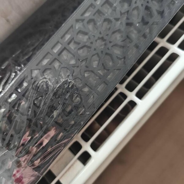 Large Set of 3 Wooden SAKINA Panels in the Maroccan Style on the Motif ...
