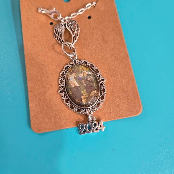 Graduation Cap Charm ~ Memorial Graduation Charm ~ Class of 2024 ...