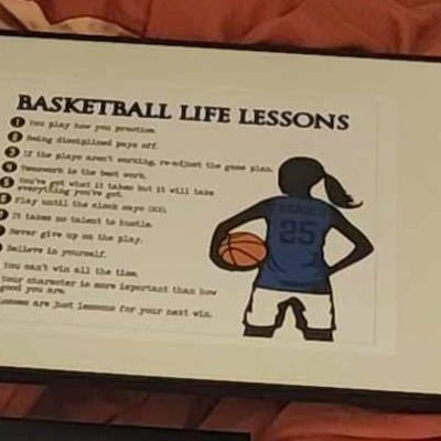 BOY Running Life Lessons Art Print Qty 1 Mens Cross Country Track ...