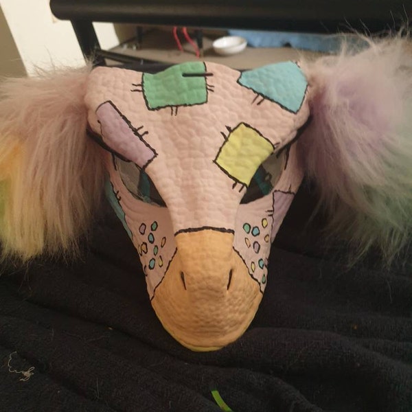 Catbus Totoro Inspired Kemono Fursuit Head Furry With Paws -FINISHED - Etsy