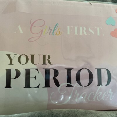 First Period Gift Box First Period Tracker With Sanitary Products Pick ...