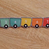 Números de conteo de osos imprimibles Divertido juego de contar y ...