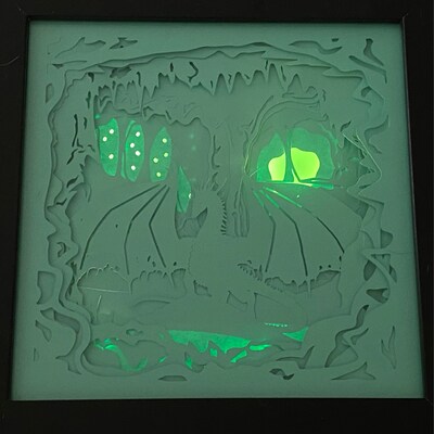 Shadow Box Frame Svg Cnc or Laser Cut Template for 3mm - Etsy