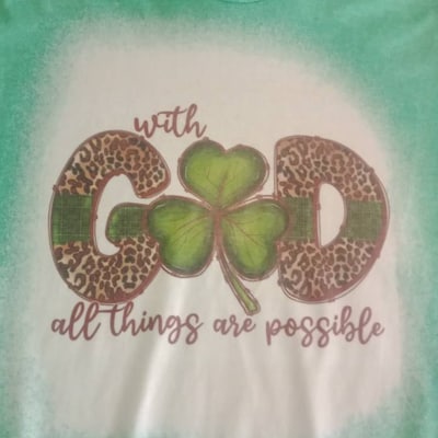God Christian Png, St. Patrick's Day Png, God Christian Sublimation ...